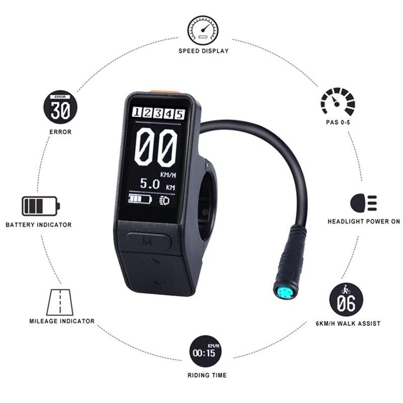 Bafang SW102 Mini Display — 36V/48V/52V System / 5 Pin Fe… – The Rocket ...