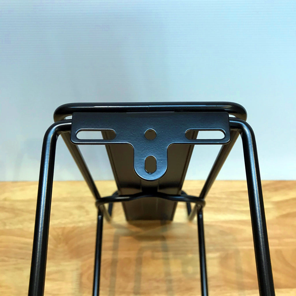 Basic Rear Pannier Rack (Black, Non-Disc) | The Rocket Surgeon
