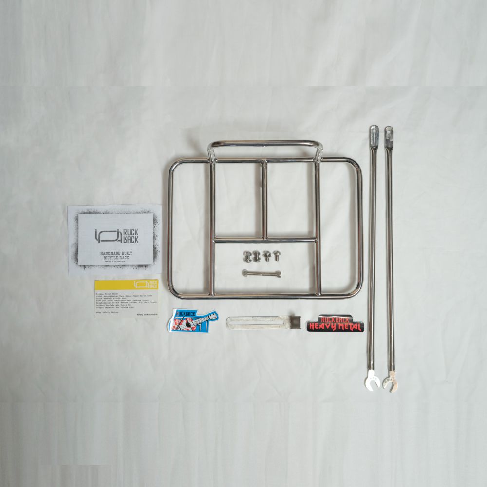 Ruckrack Pizza Front Rack — Large / Silver – The Rocket Surgeon