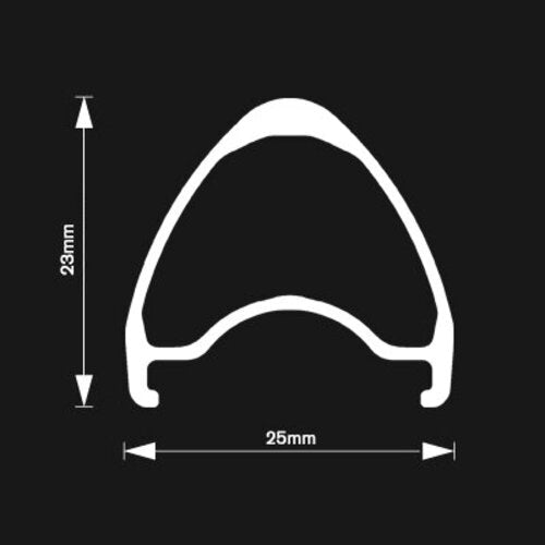 H Plus Son Hydra Rim (700c, 32h, Black) | The Rocket Surgeon