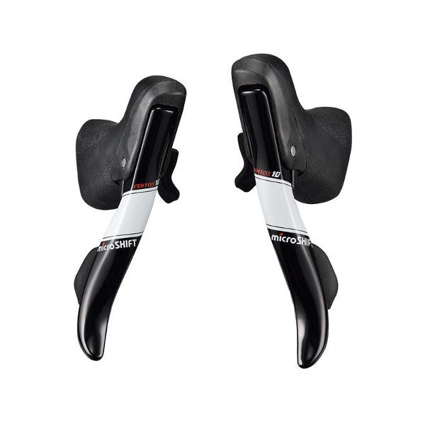Microshift R10 Drop Bar Shifter/Brake Lever (2 x 10 Shimano Road) | The ...